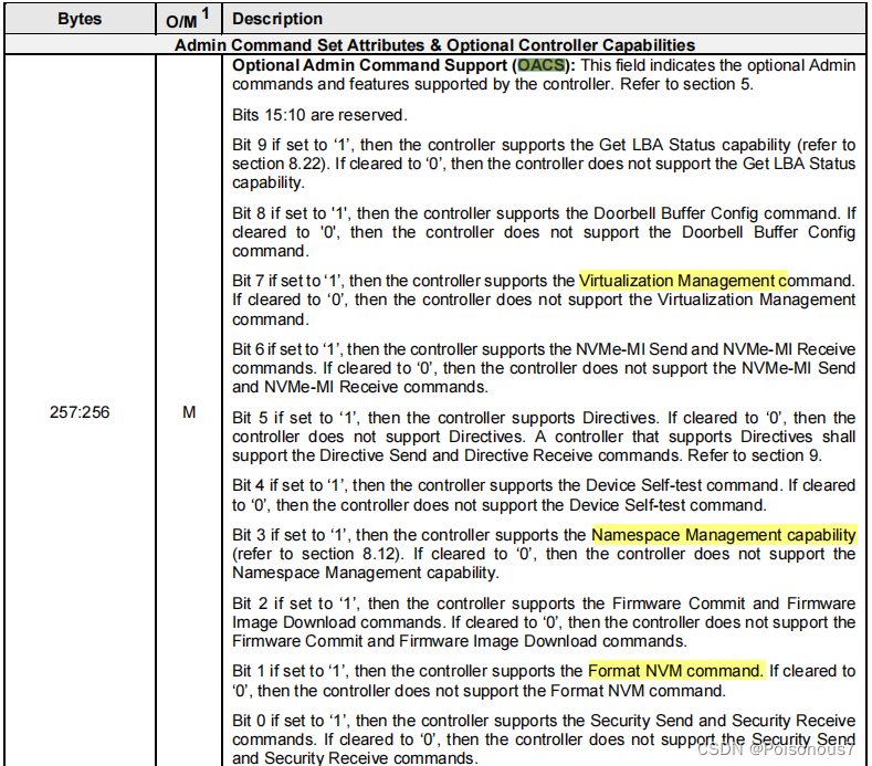 NVME Format Command 个人笔记-CSDN博客