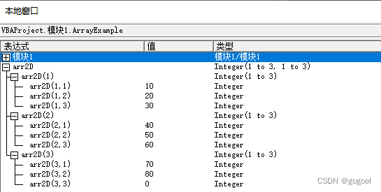 Vba学习笔记四：数组vba 数组 Csdn博客
