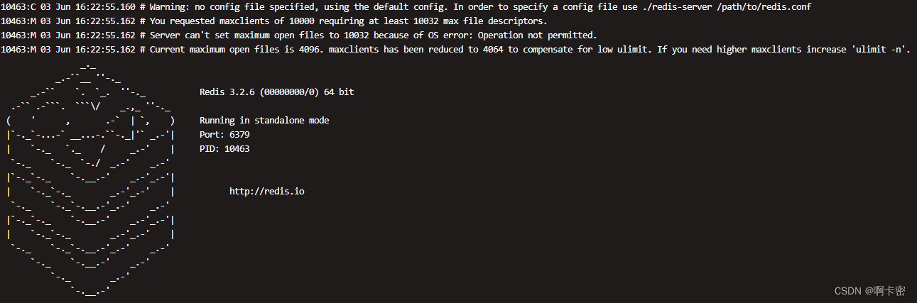 Linux redis启动和设置密码_redis设置密码-CSDN博客