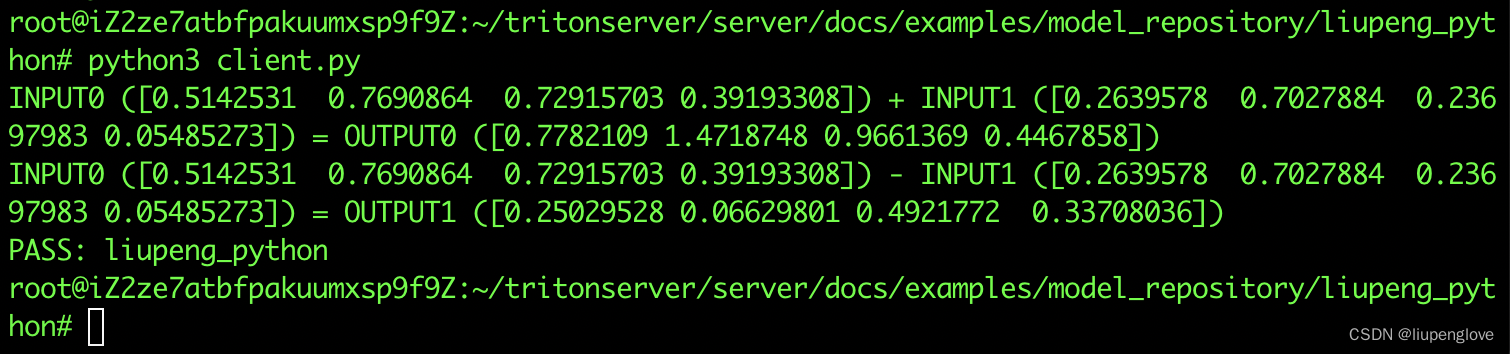 tritonserver学习之六：自定义c++、python custom backend实践_triton c++-CSDN博客