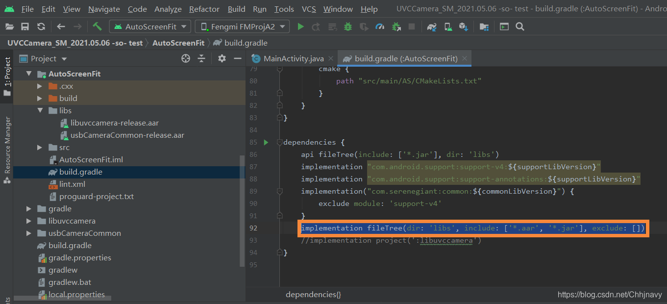 android studio 4.1.1 将library项目封装成aar 并调用_android_Chhjnavy-华为开发者空间