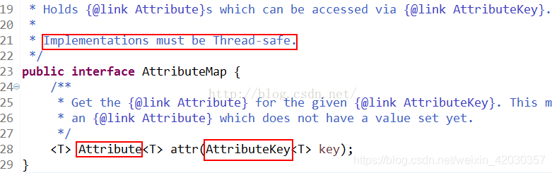 Netty中的AttributeMap属性(AttributeKey、AttributeMap、Attribute)-CSDN博客
