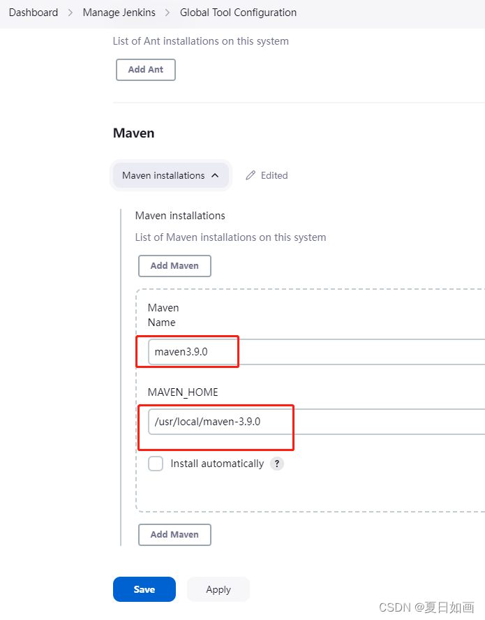 jenkins下配置maven_jenkins maven配置-CSDN博客