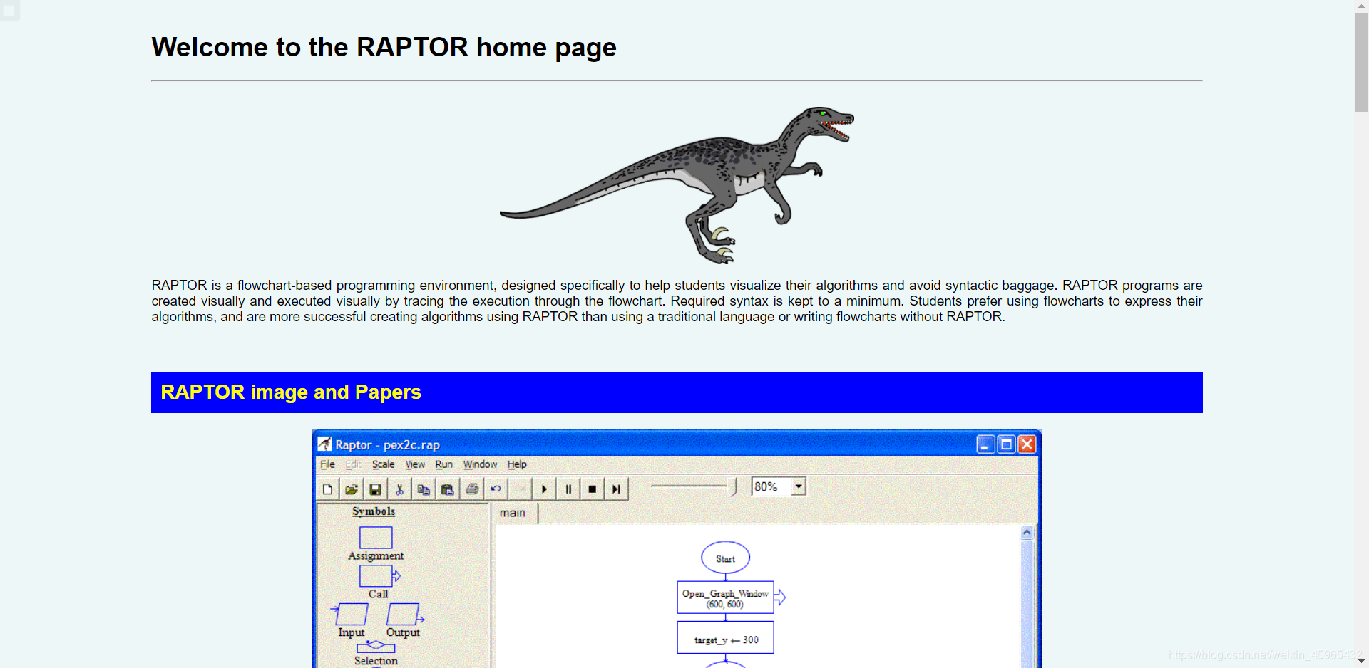 Raptor：可视化编程环境与算法原型工具-CSDN博客