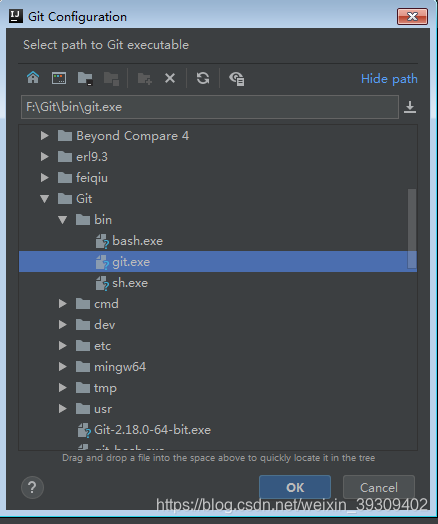 IDEA用git导入项目报错：Empty git --version output_empty git --version output:-CSDN博客