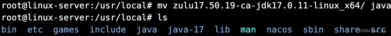Ubuntu Server 配置java环境_zulu jdk17-CSDN博客
