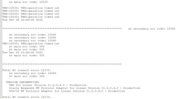 故障排查|oracle数据库无法连接问题_oracle connection reset-CSDN博客