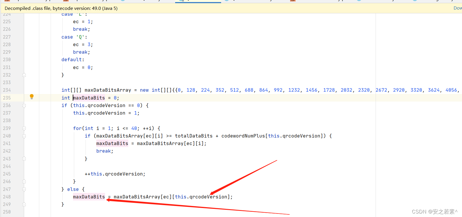 com.swetake.util.Qrcode ArrayIndexOutOfBoundsException异常-CSDN博客