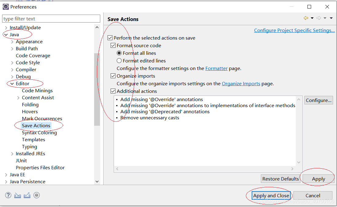 eclipse---Java代码格式化，代码注释格式化，保存时自动代码格式化_eclipse-codestyle.xml-CSDN博客
