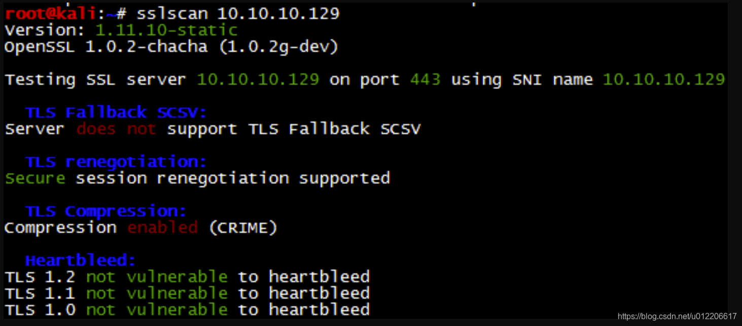 SSLScan工具 获取SSL信息_sslscan` tool.-CSDN博客