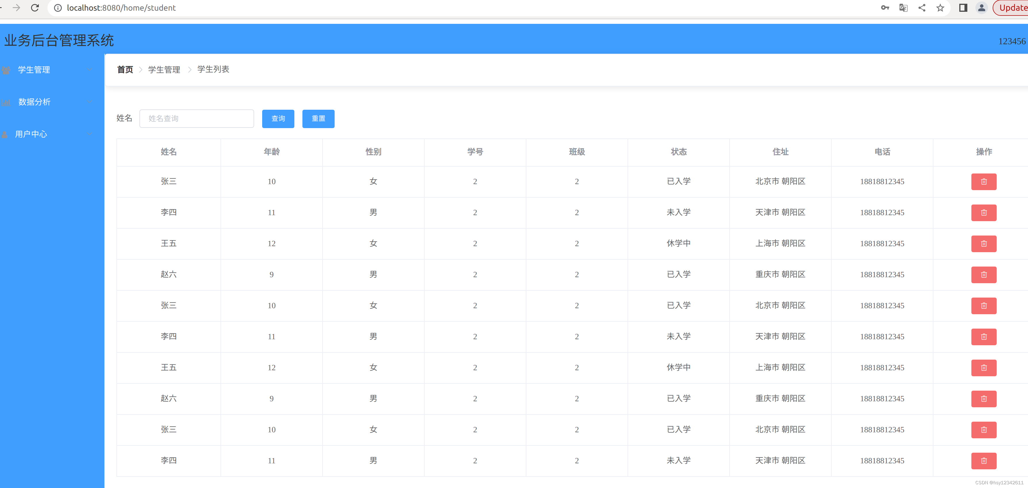 Vue系列第七篇：Element UI之el-main，el-table，el-dialog，el-pagination，el-breadcrumb等控件使用-CSDN博客