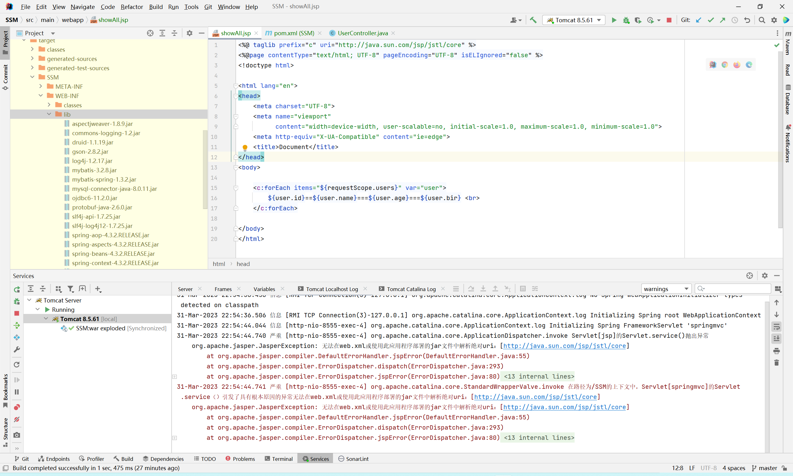 【已解决】无法在web.xml或使用此应用程序部署的jar文件中解析绝对uri：[http://java.sun.com/jsp/jstl/core]-CSDN博客