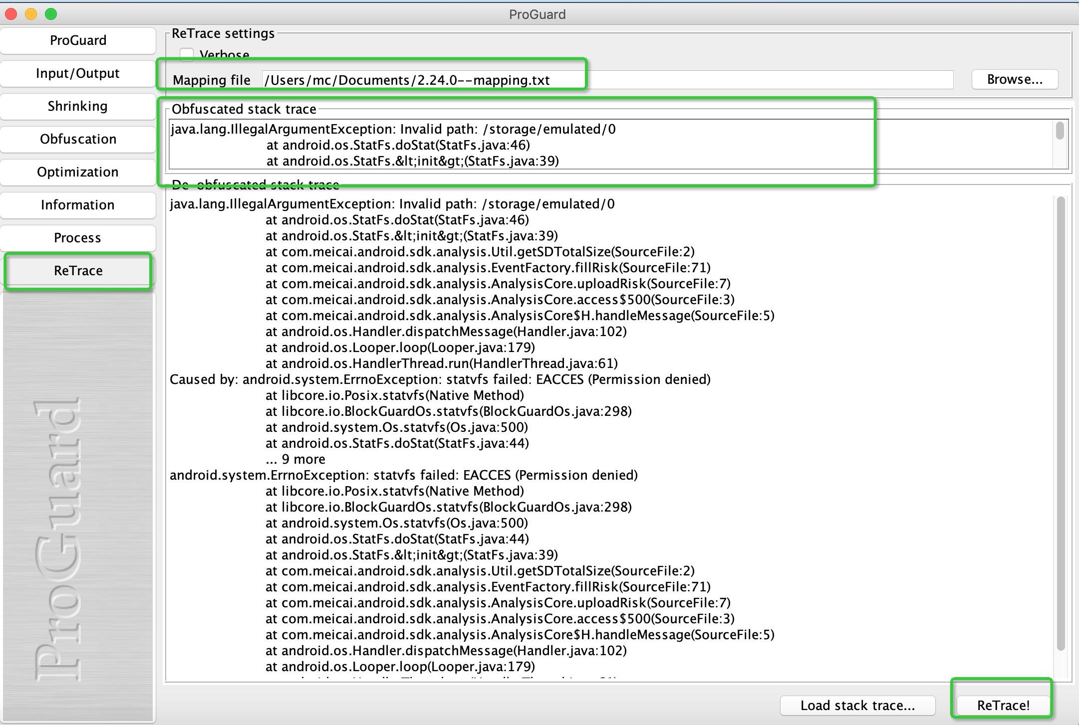 Android如何使用mapping文件，定位线上bug_android mapping如何使用-CSDN博客