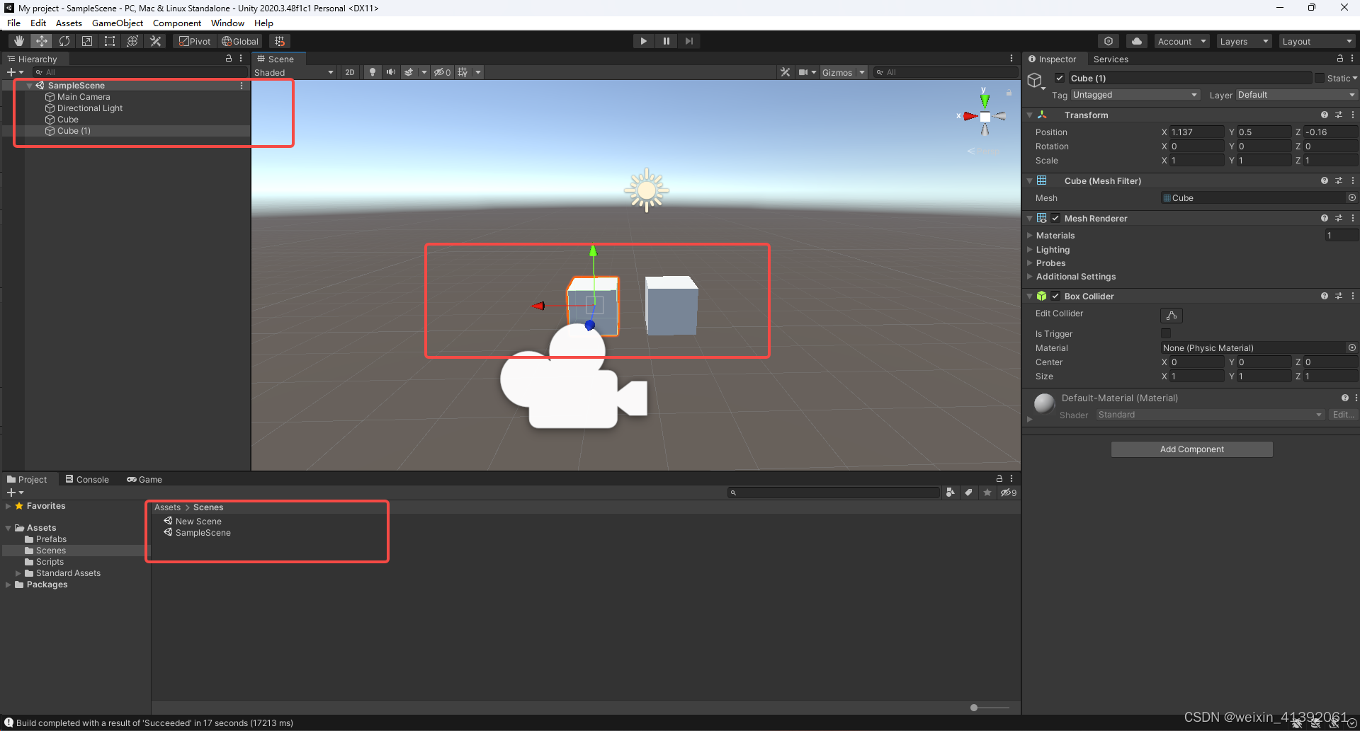 Unity笔记-----异步加载一个场景_unity创建场景异步加载-CSDN博客