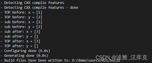 cmake 提前结束处理命令: return_cmake return-CSDN博客