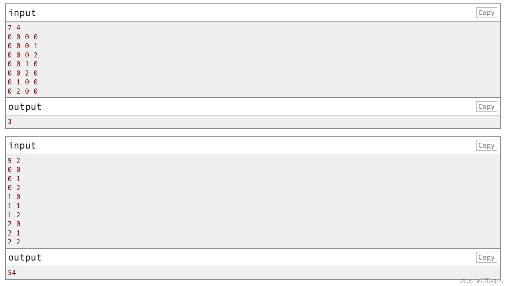Codeforces Round #824 (Div. 2) D. Meta-set_兔兔有n张卡片,每张卡片包含k个特征,每个特征等于集合{0,1,2} 中的一个值。显然,-CSDN博客