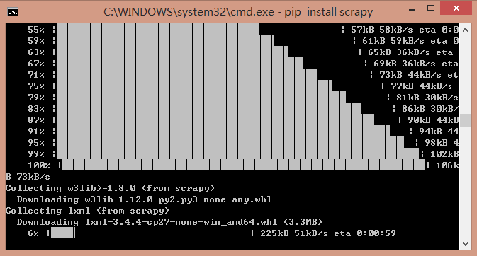 python spider 安装 package_[Python爬虫] scrapy爬虫系列 .安装及入门介绍-CSDN博客