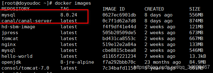 使用docker搭建canal监听mysql表变化_canal 监听指定表-CSDN博客