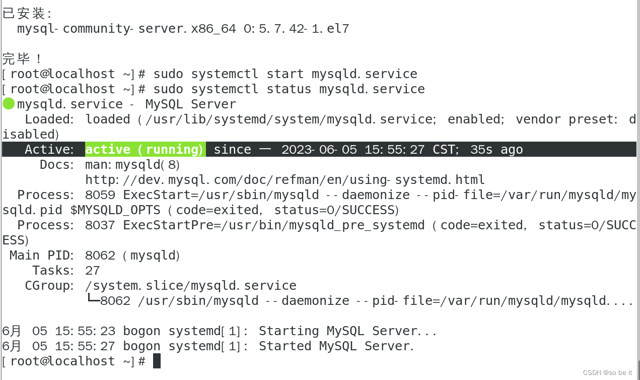 linux Mysql 安装_sudo systemctl start mysql-CSDN博客