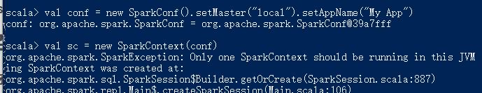 Windows10：spark报错。WARN Utils: Service ‘SparkUI‘ could not bind on port 4040. Attempting port ...