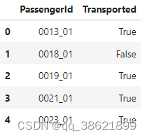 kaggle 新手竞赛 Spaceship Titanic with TFDF 高分代码搬运_titanic spaceshipcsdn-CSDN博客