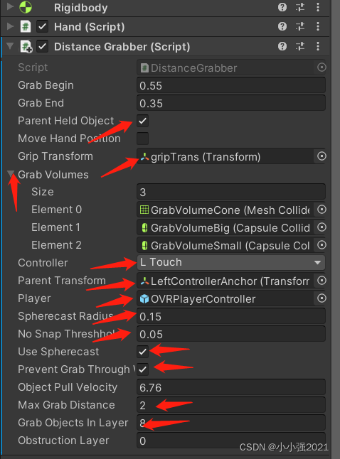 Unity中Oculus integration的简单使用_unity integretion-CSDN博客