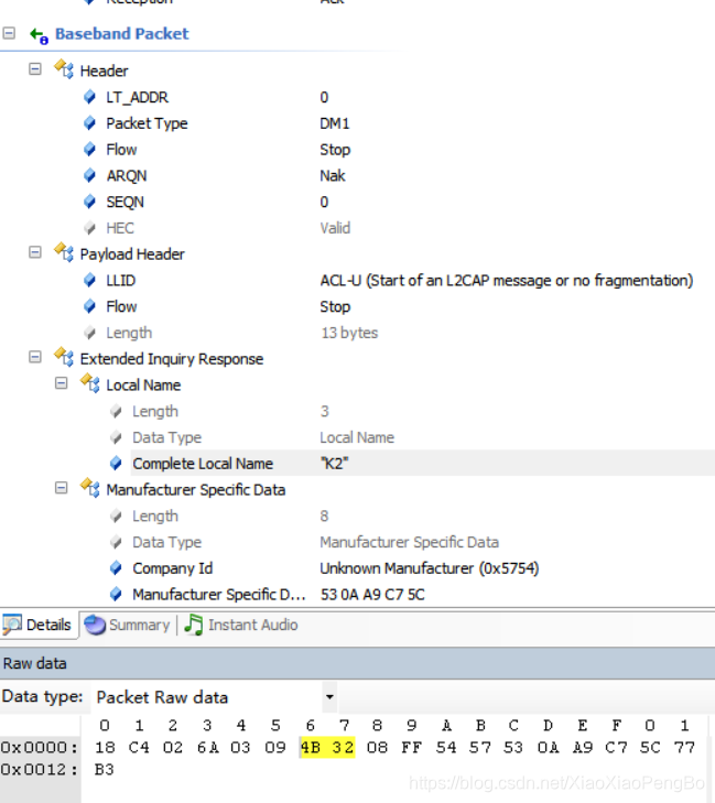 蓝牙协议栈HCI EIR（EXTENDED INQUIRY RESPONSE）扩展搜索响应_蓝牙eir-CSDN博客