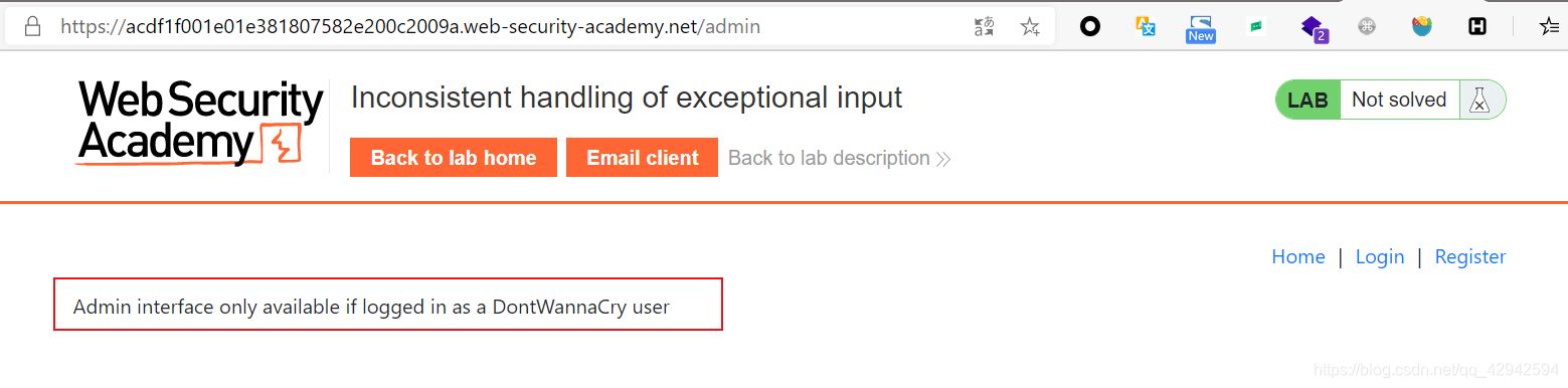 PortSwigger Academy | business logic vulnerabilities : 业务逻辑漏洞-CSDN博客