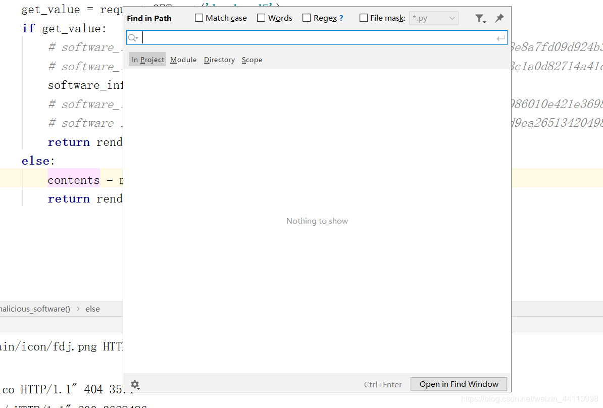 PyCharm全局搜索Ctrl + Shift + F无反应的解决办法_pycharm ctrl+shift+f没反应-CSDN博客