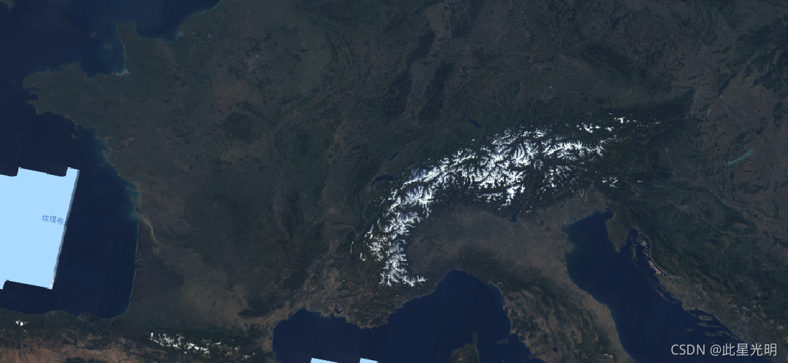 Google Earth Engine ——LANDSAT 7 TOA（1年/3年/5年）合成影像_1978年以来每隔5年的landsat遥感 ...