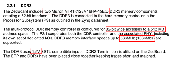 zedboard的DDR3型号MT41K128M16HA_zedboard ddr型号-CSDN博客