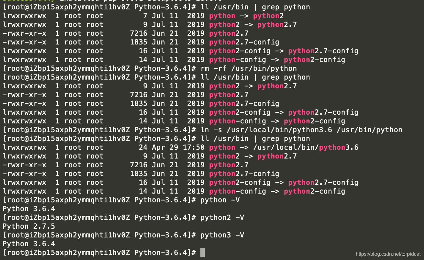 阿里云 CentOS7 Linux 安装python3.6 安装发布httpbin_防火墙 python3.6-CSDN博客