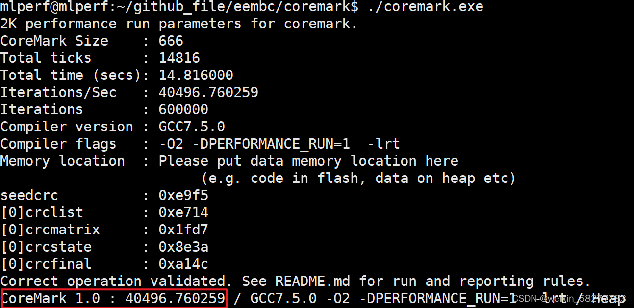EEMBC CoreMark 和 CoreMark-Pro 测试-CSDN博客