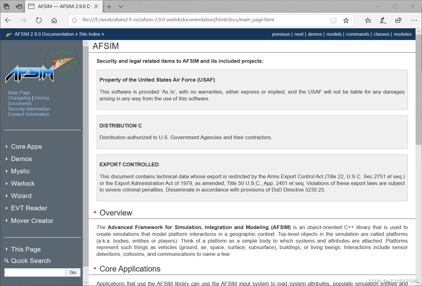 afsim V2.9版本介绍_afsim2.9源码-CSDN博客