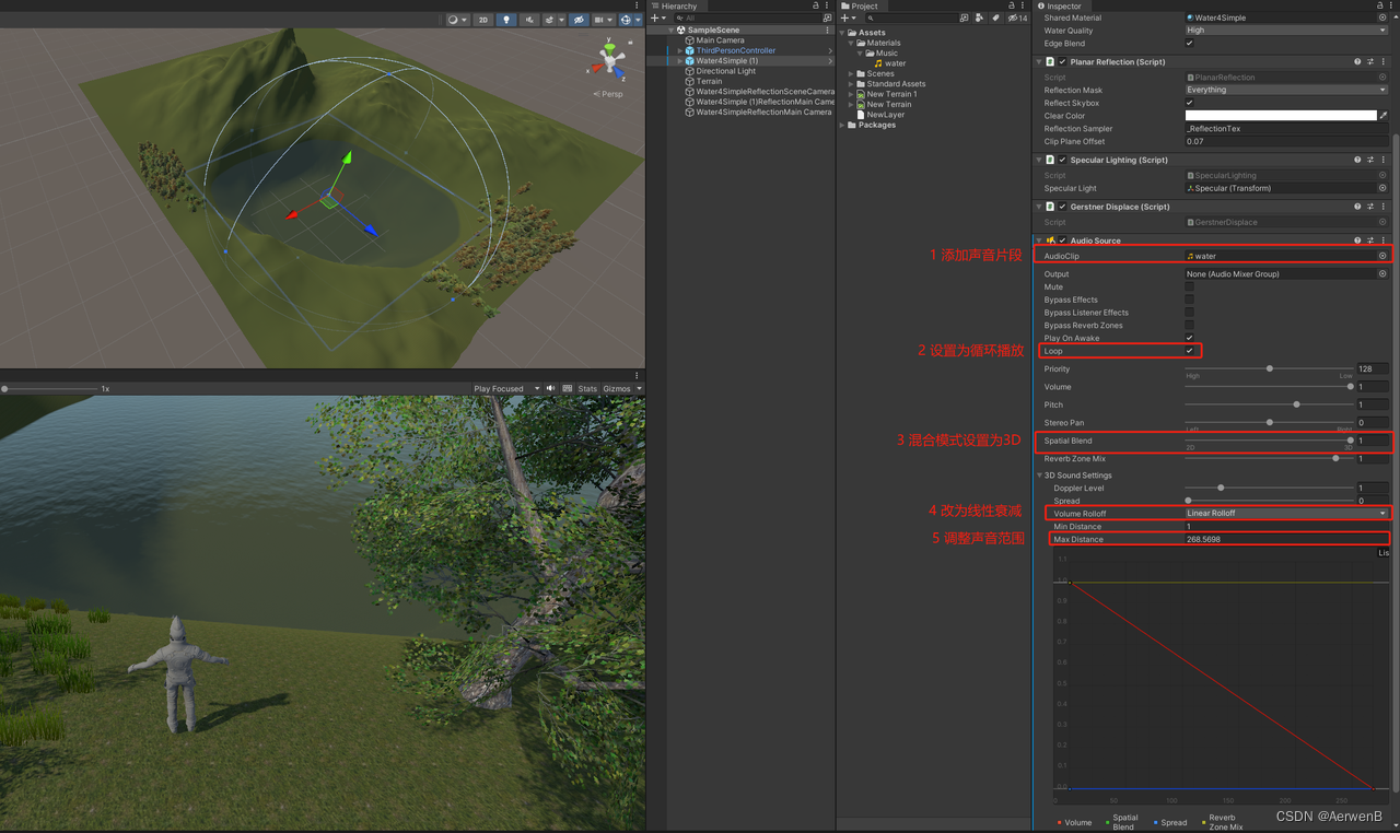 Unity 学习日记 13.地形系统_unity 地形笔刷-CSDN博客