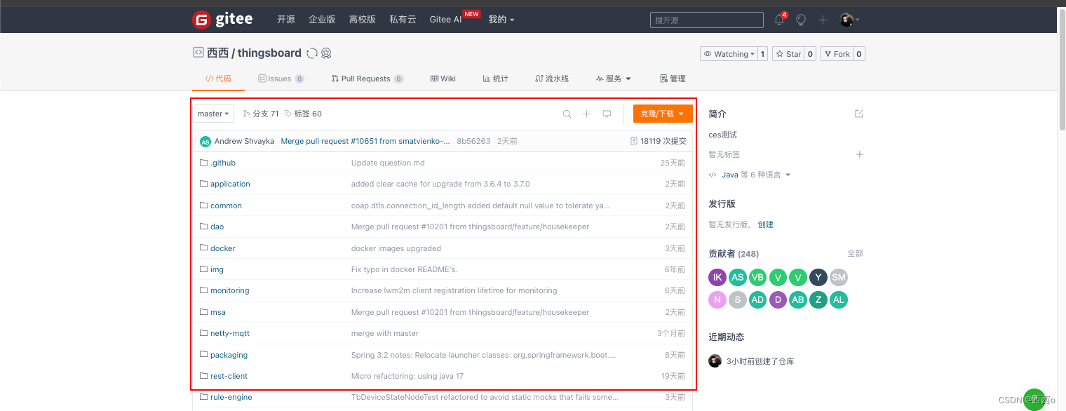 ThingsBoard代码Git版本管理_thingsboard git-CSDN博客