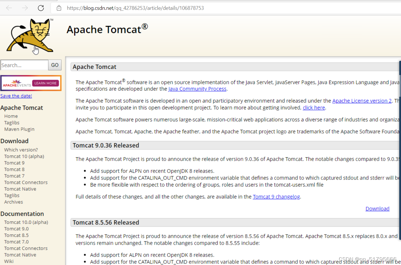 浅谈学习Javaee所需安装的一系列工具（Tomcat篇）_java ee里面没有安装的tomcat8.0怎么办-CSDN博客