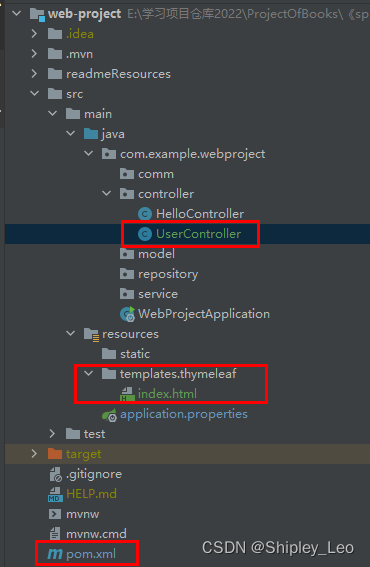 Spring Boot 集成 Thymeleaf 模板引擎_基于thymeleaf的组件库-CSDN博客