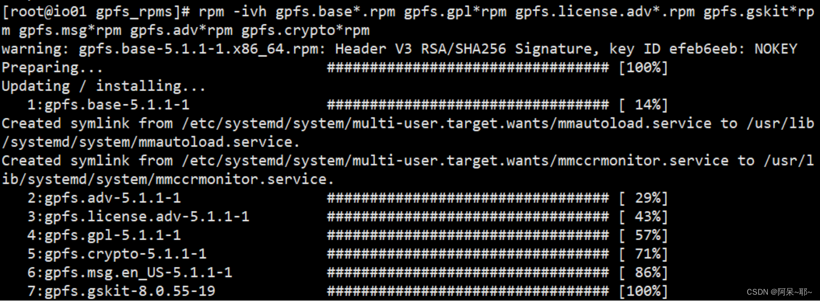 CentOS7.6上安装IBMSpectrumScale(GPFS)的详细步骤-CSDN博客