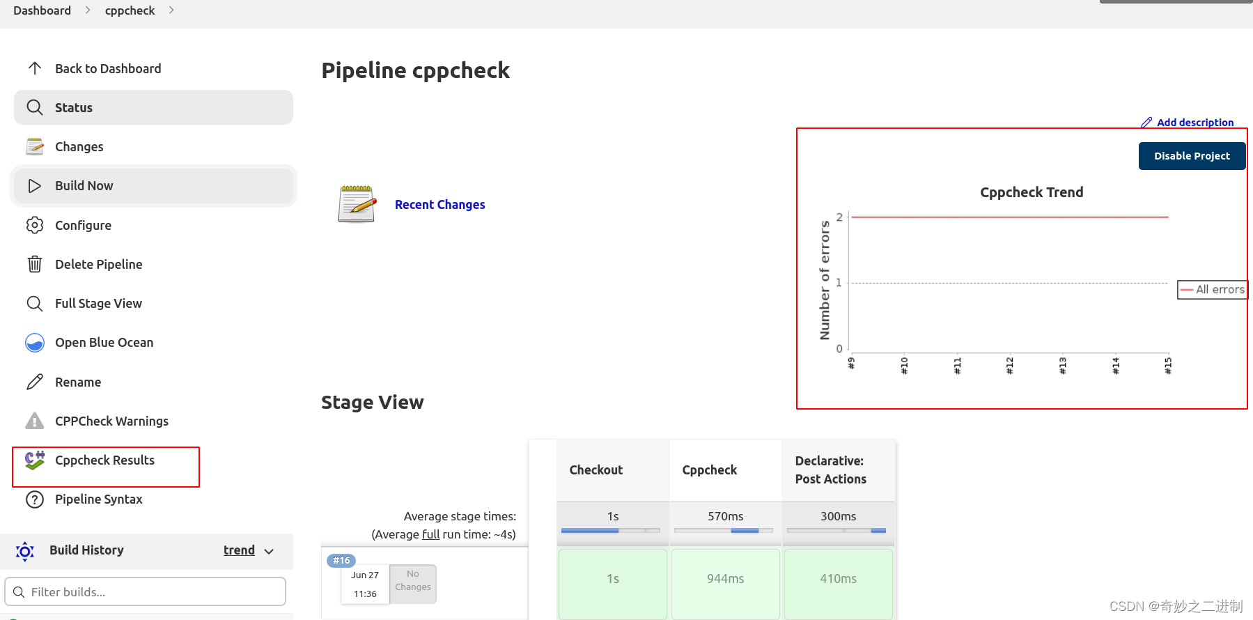 Linux开发者的CI/CD（9）集成cppcheck代码静态检查_jenkins cppcheck-CSDN博客