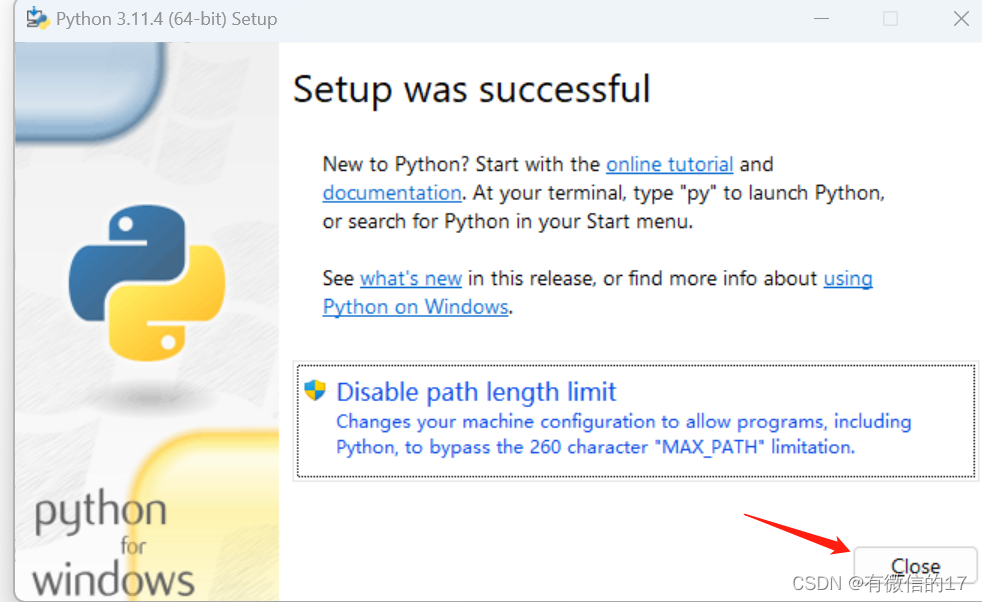 Python安装（基于win11）_win11安装python-CSDN博客