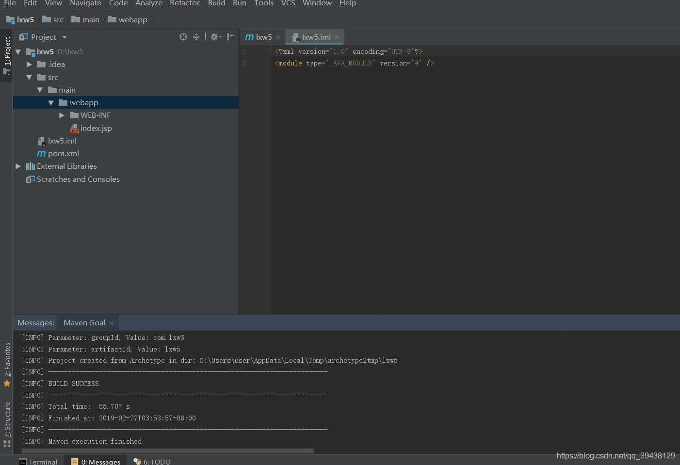 关于Maven execution terminated abnormally (exit code 1) maven新建错误解决_maven execution terminated ...