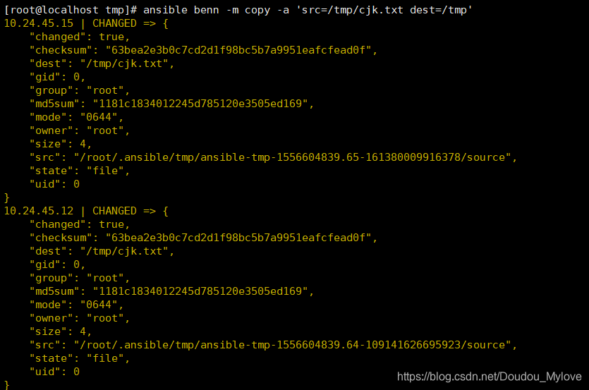 ansible 安装与基本使用_ansible ssh user-CSDN博客