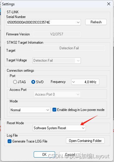STM32 ST-LINK Utility Can not connect to target!_stm32stlinkutility无法连接到目标-CSDN博客