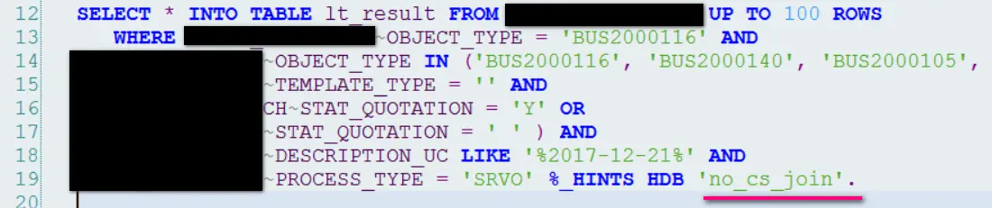 SAP HANA Hint简介_sap中的hint-CSDN博客