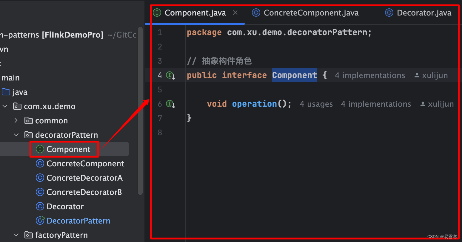 设计模式之装饰者模式DecoratorPattern（四）-CSDN博客
