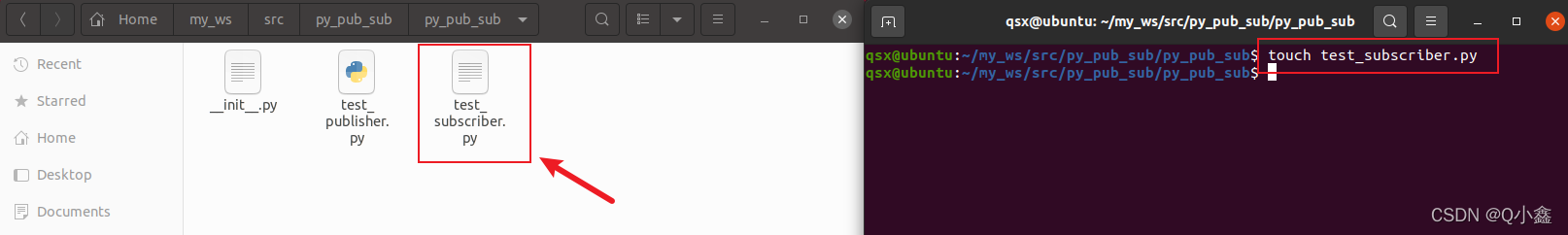 【ROS2学习】二、用python编写publisher和subscriber_ros2 pub sub py-CSDN博客