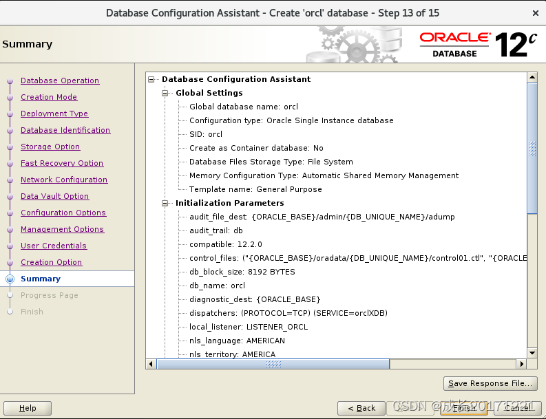 Linux Redhat8安装Oracle12C图文详解_linux oracle12.2可以安装在红帽8上吗-CSDN博客