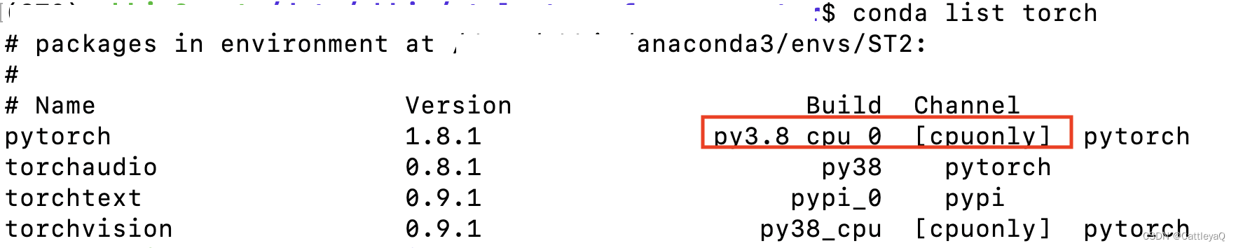 Conda安装gpu版pytorch，结果总是cpu版本pytorch总是安装cpu版本 Csdn博客 