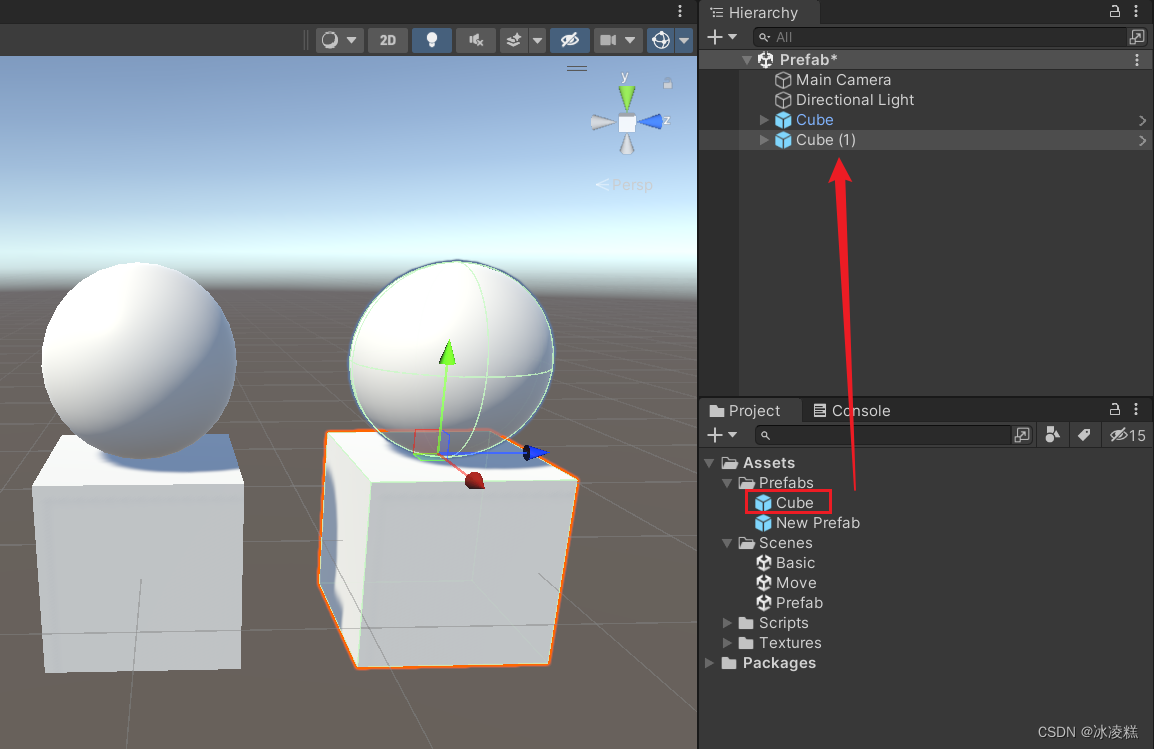Unity3D 基础 03 预制体_unity怎么将物体变为预制体-CSDN博客